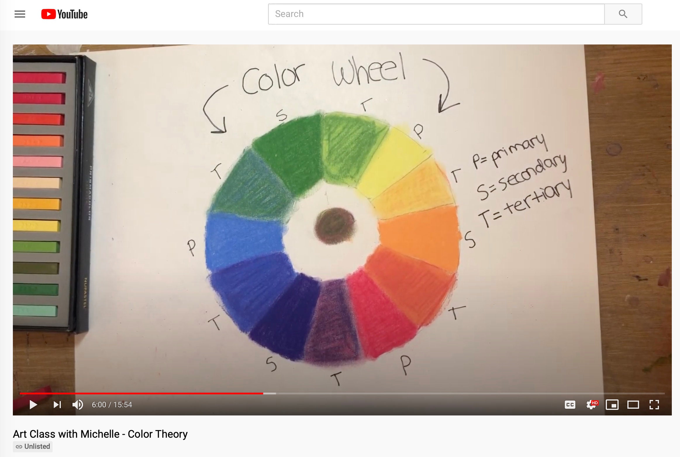 Art Class: Color Theory / Art Tutorial / How to Paint / | Etsy