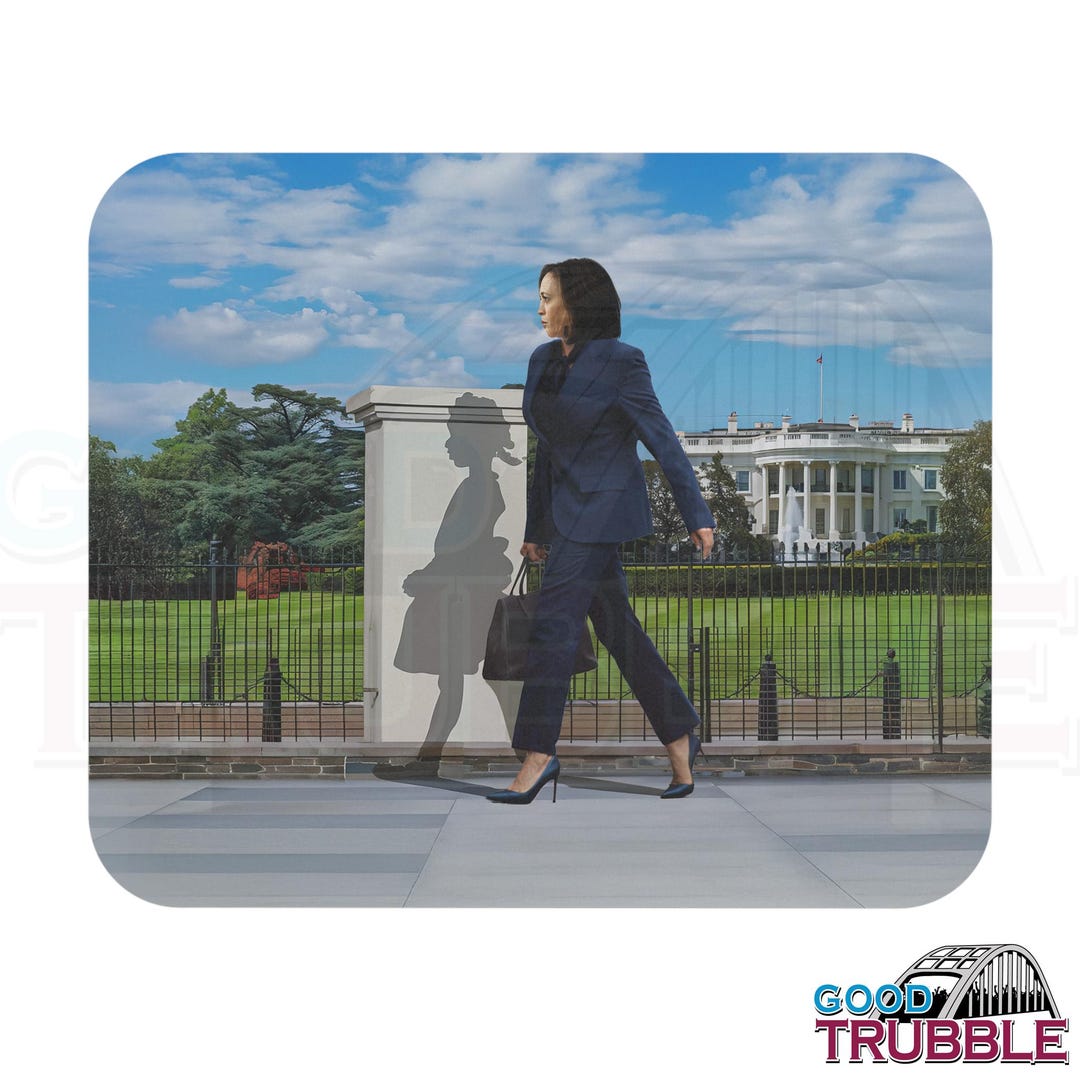 Original Authentic Kamala Harris & Ruby Bridges Mouse Pad rectangle ...
