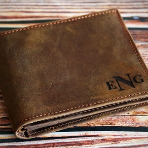 Wallet for Men, Groomsmen Gifts, Wedding Gifts, Gifts for Groom From ...