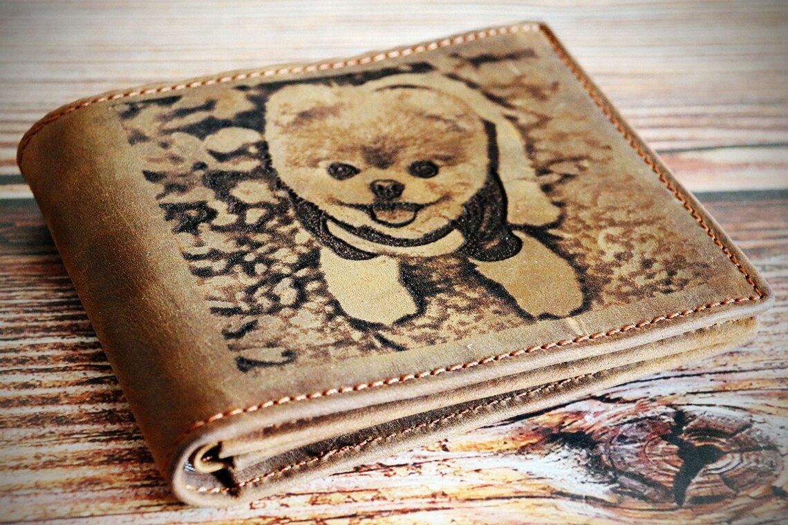 Personalized Wallet ,dog Gifts , Gifts for Dog Lovers , Custom Pet ...