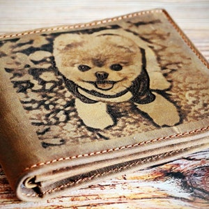 Personalized Wallet ,dog Gifts , Gifts for Dog Lovers , Custom Pet ...