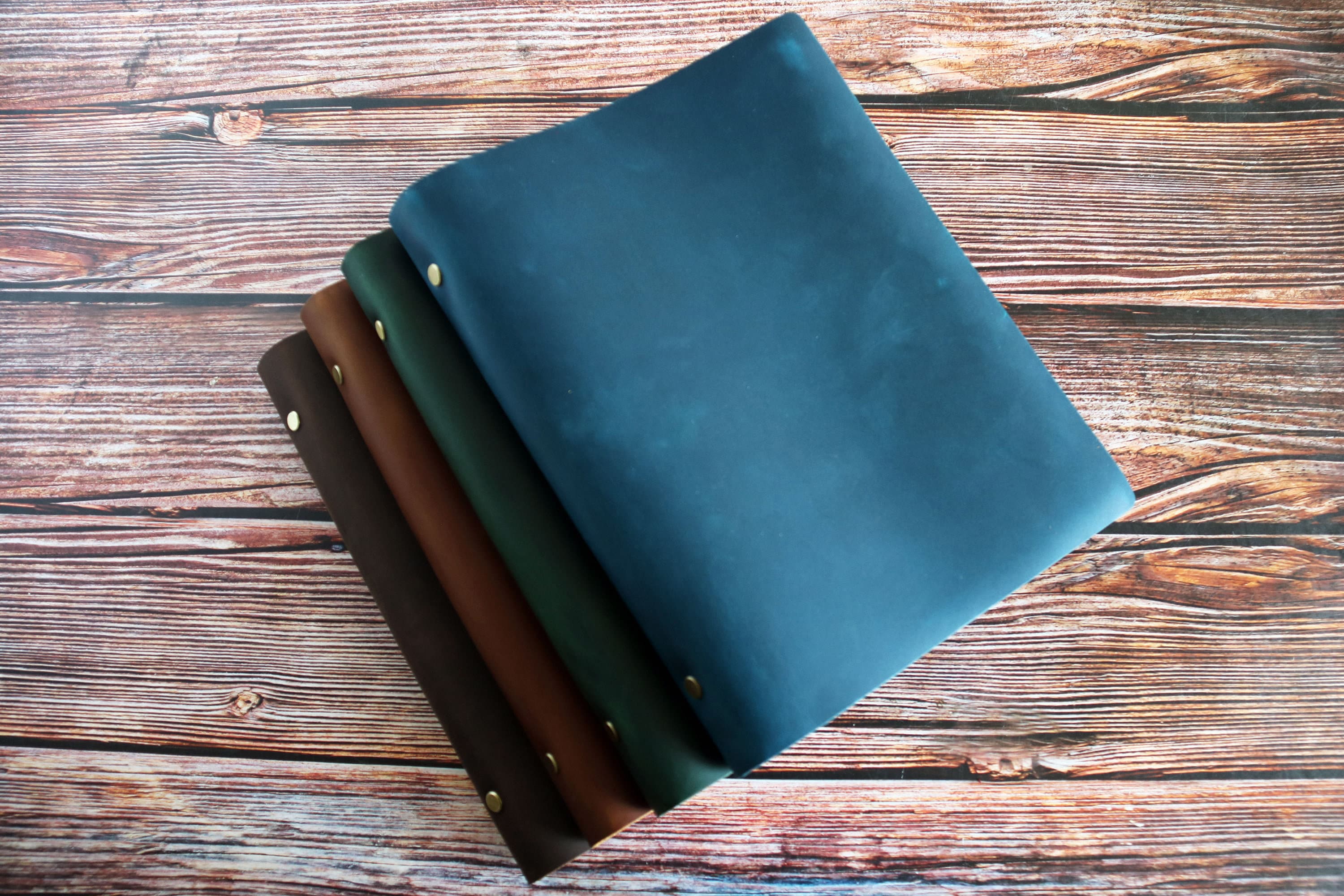 Personalized B5 Leather Binder Cover 9 Ring Refillable Cover - Etsy UK