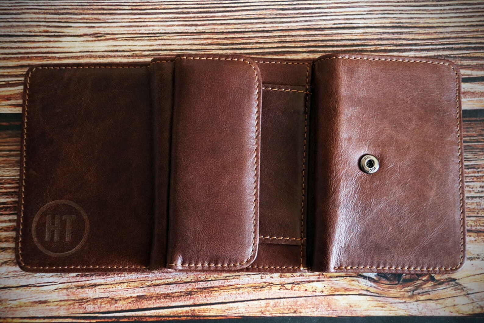 Personalized Trifold Wallet With Initials Trifold Wallets for - Etsy
