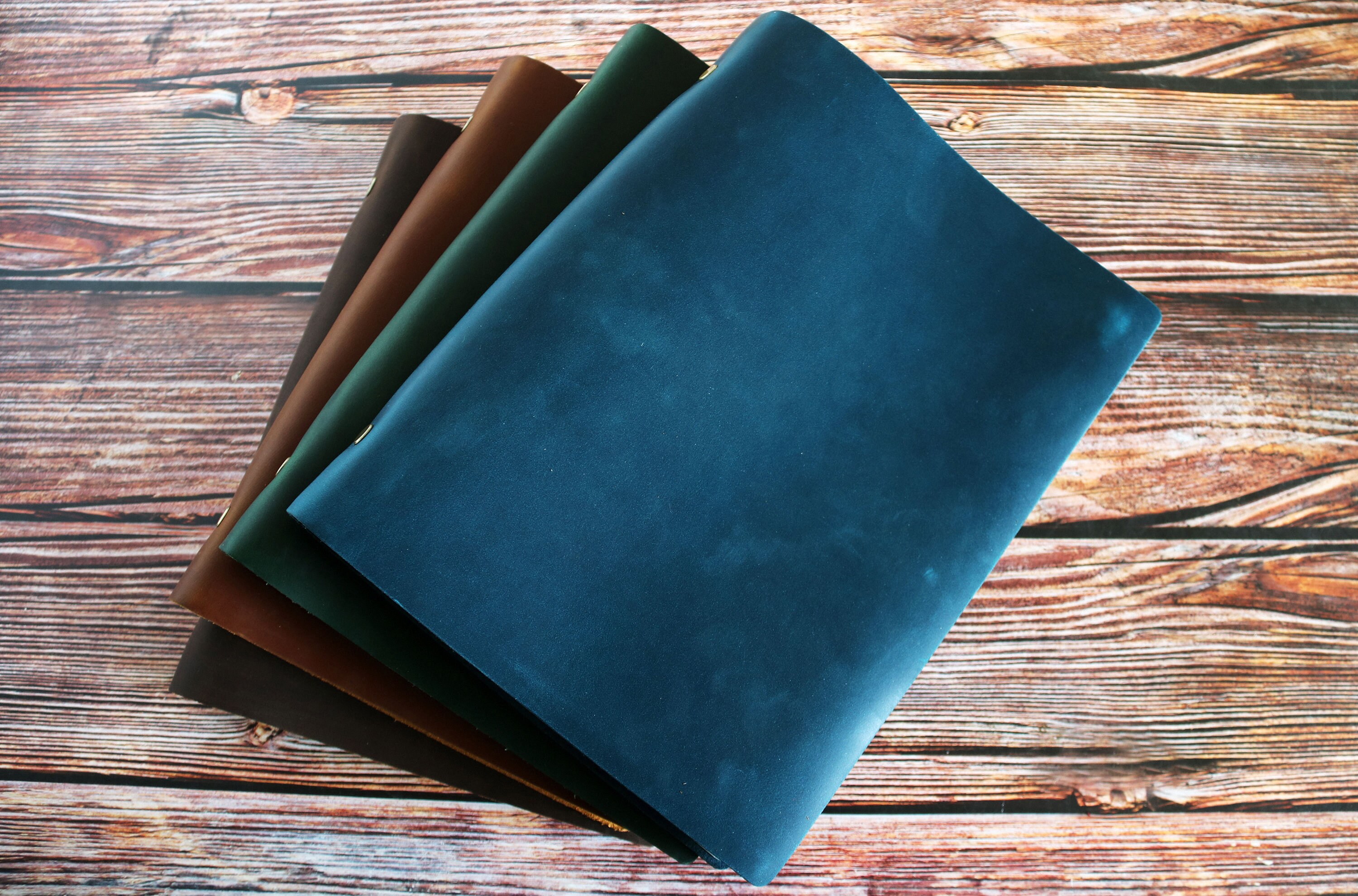 Personalized B5 Leather Binder Cover 9 Ring Refillable Cover - Etsy UK