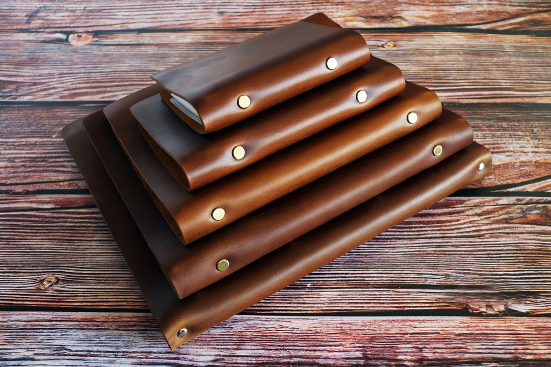 Personalized A5 A6 A7 Leather Planner Binder Cover, 6 Ring Refillable ...