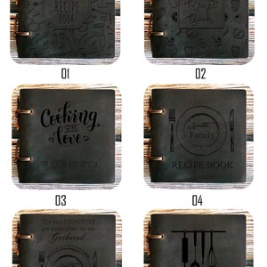 Recipe Book Personalized Recipe Book Custom Cook Book - Etsy
