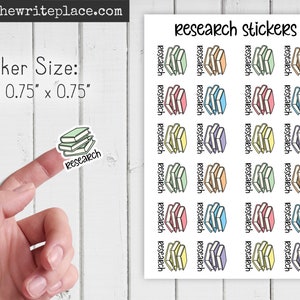 Writer Planner Stickers, Writing Author Novel Planning, Functional ...