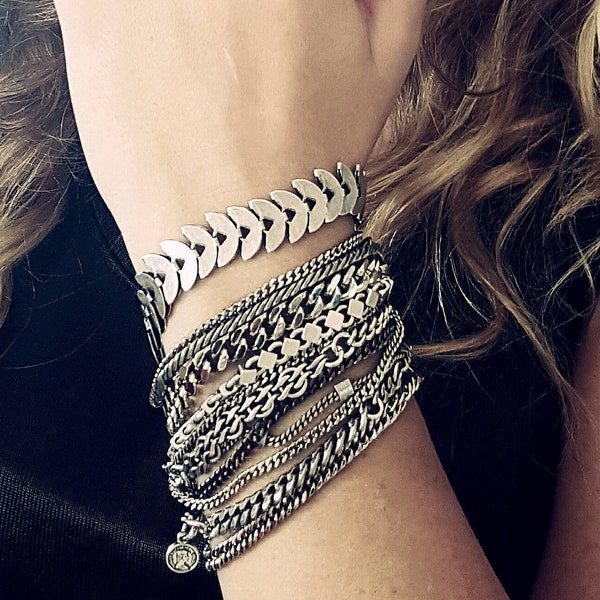 Multi Layer Bracelet - Etsy