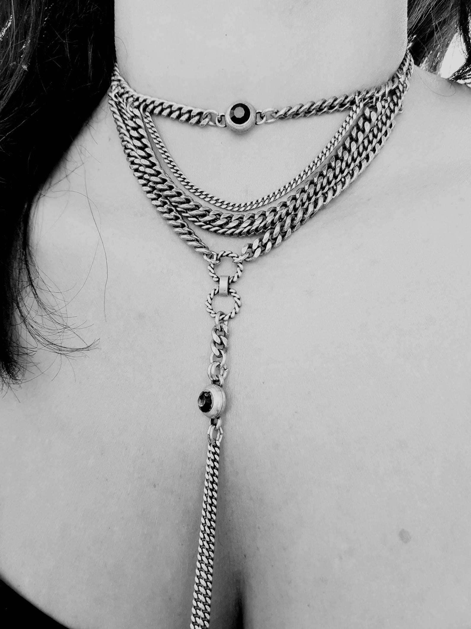 Lariat Chains Necklace - Etsy