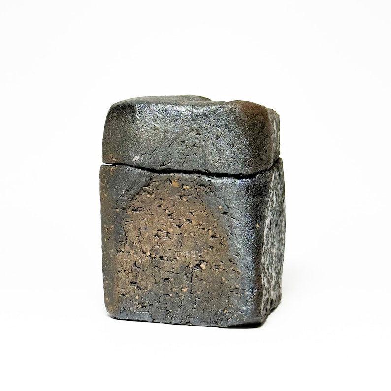 Chaire - Woodfired Ceramic Tea Box - Little Tea Caddy - Handcrafted Tea ...