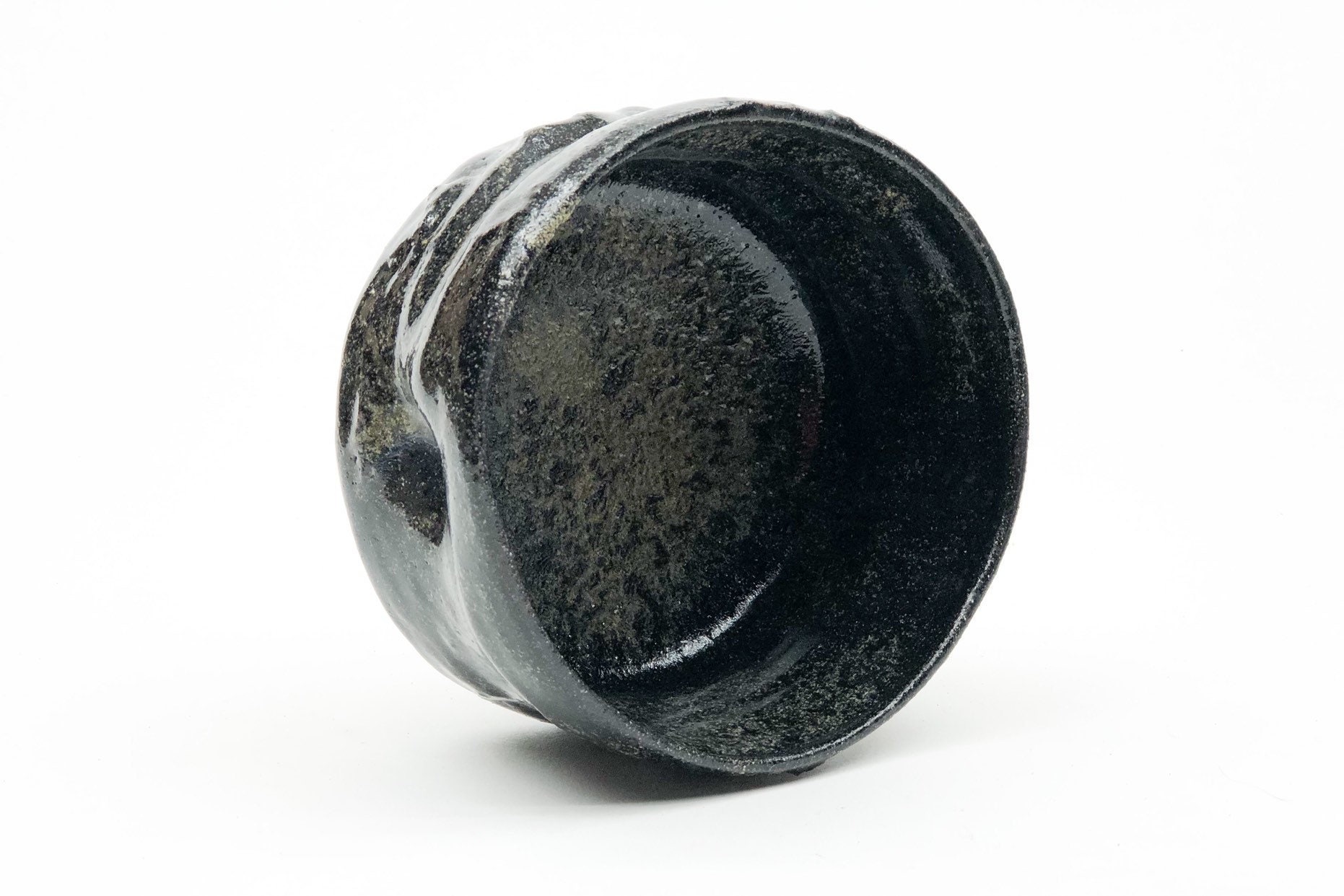 Black Matcha Chawan Ceramic Tea Bowl for Japanese Tea Ceremony - Etsy