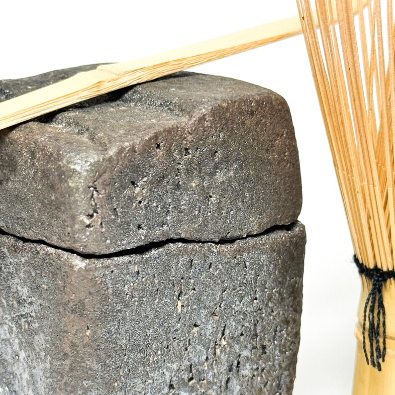 Chaire - Woodfired Ceramic Tea Box - Little Tea Caddy - Handcrafted Tea ...