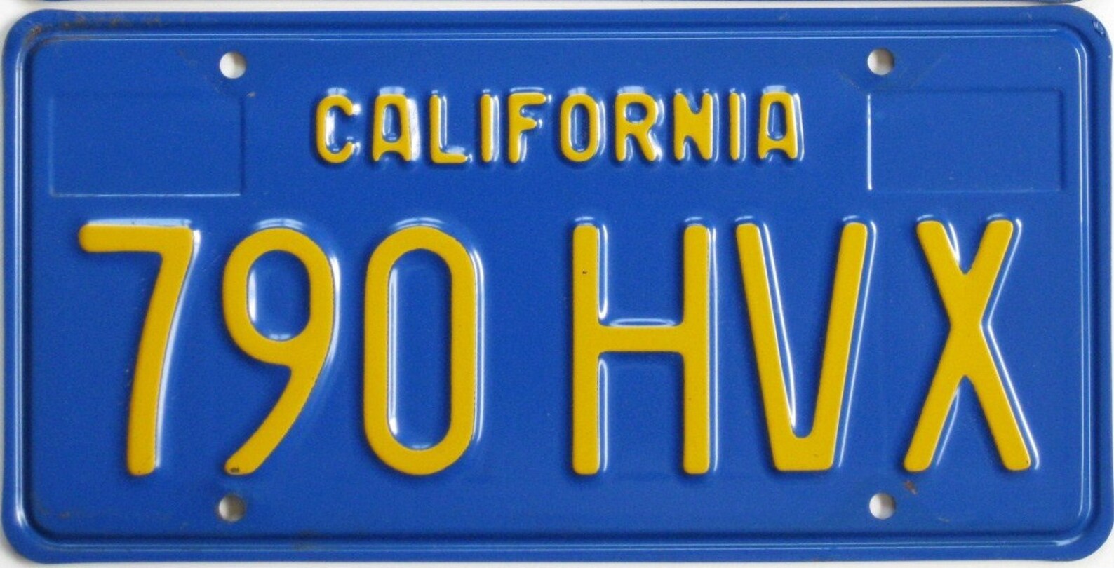 CALIFORNIA 1980 Vinyl Year Tab/tag Sticker - Replica - for Vintage ...