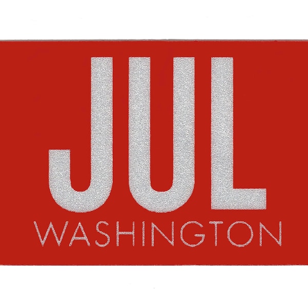 License Plate Month Stickers - Etsy