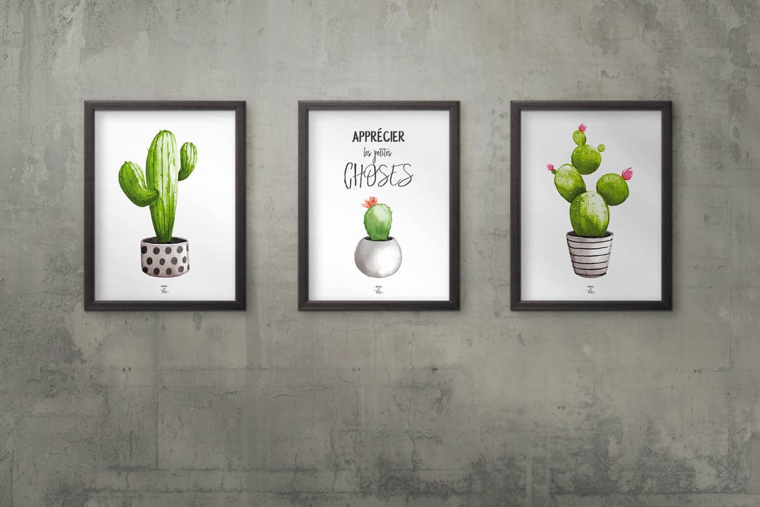 Download Files cactus Trio Quote, Inspirational Phrase, Illustration ...