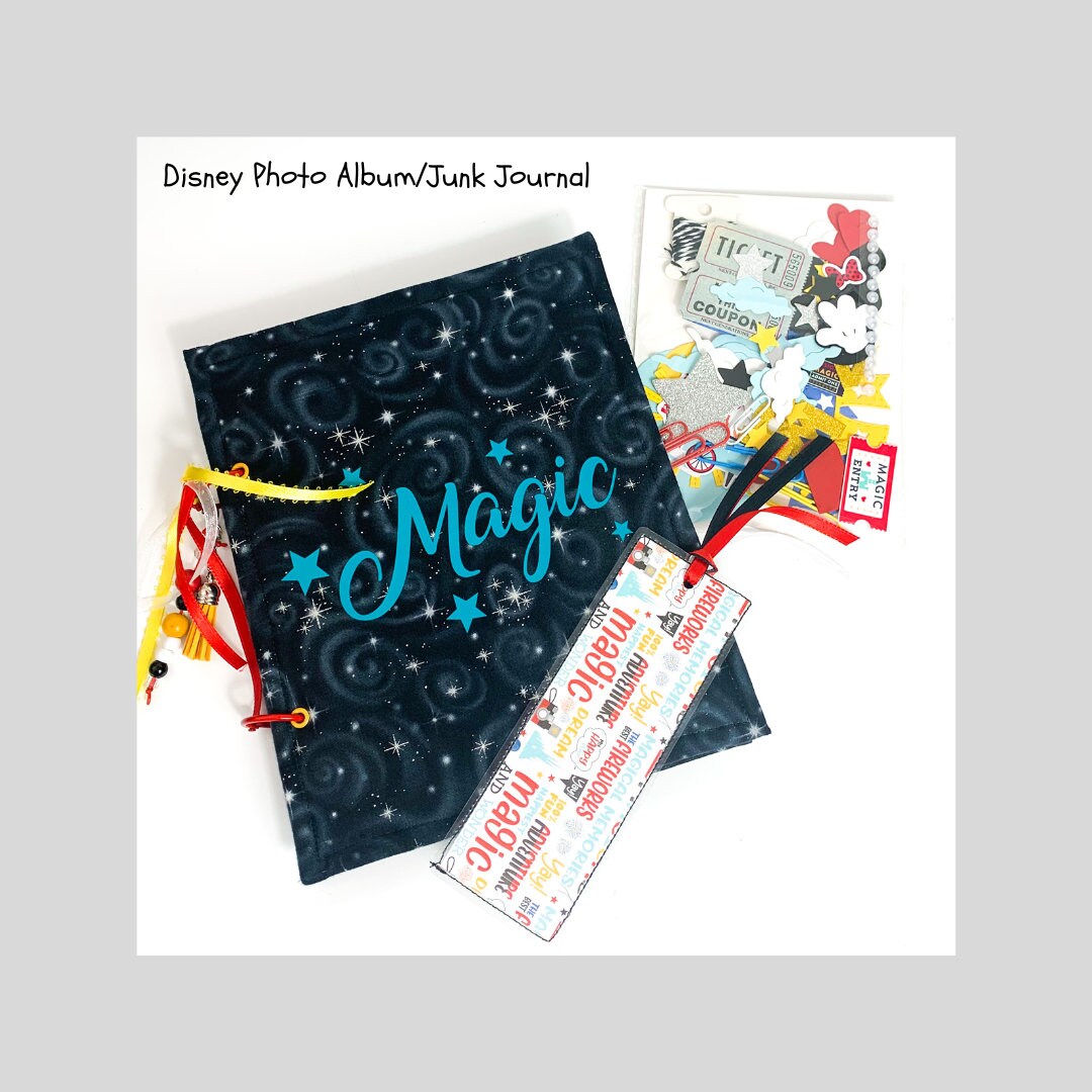 Disney Photo Album, Family Vacation Memories, Junk Journal ...