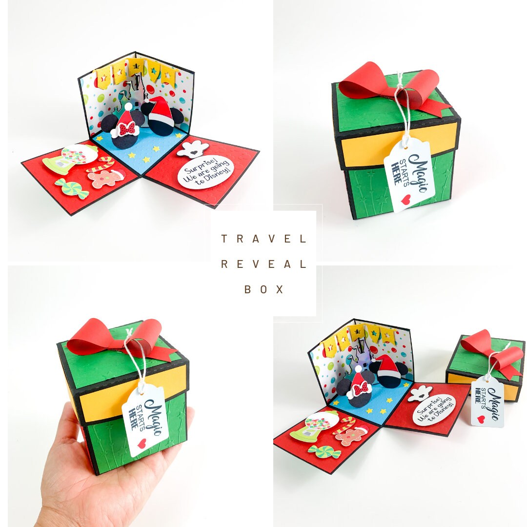 Travel Reveal Box Vacation Reveal Box Travel Surprise Box - Etsy