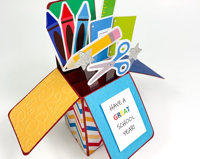 Have a Great School Year Card Grandson Card Back to School - Etsy