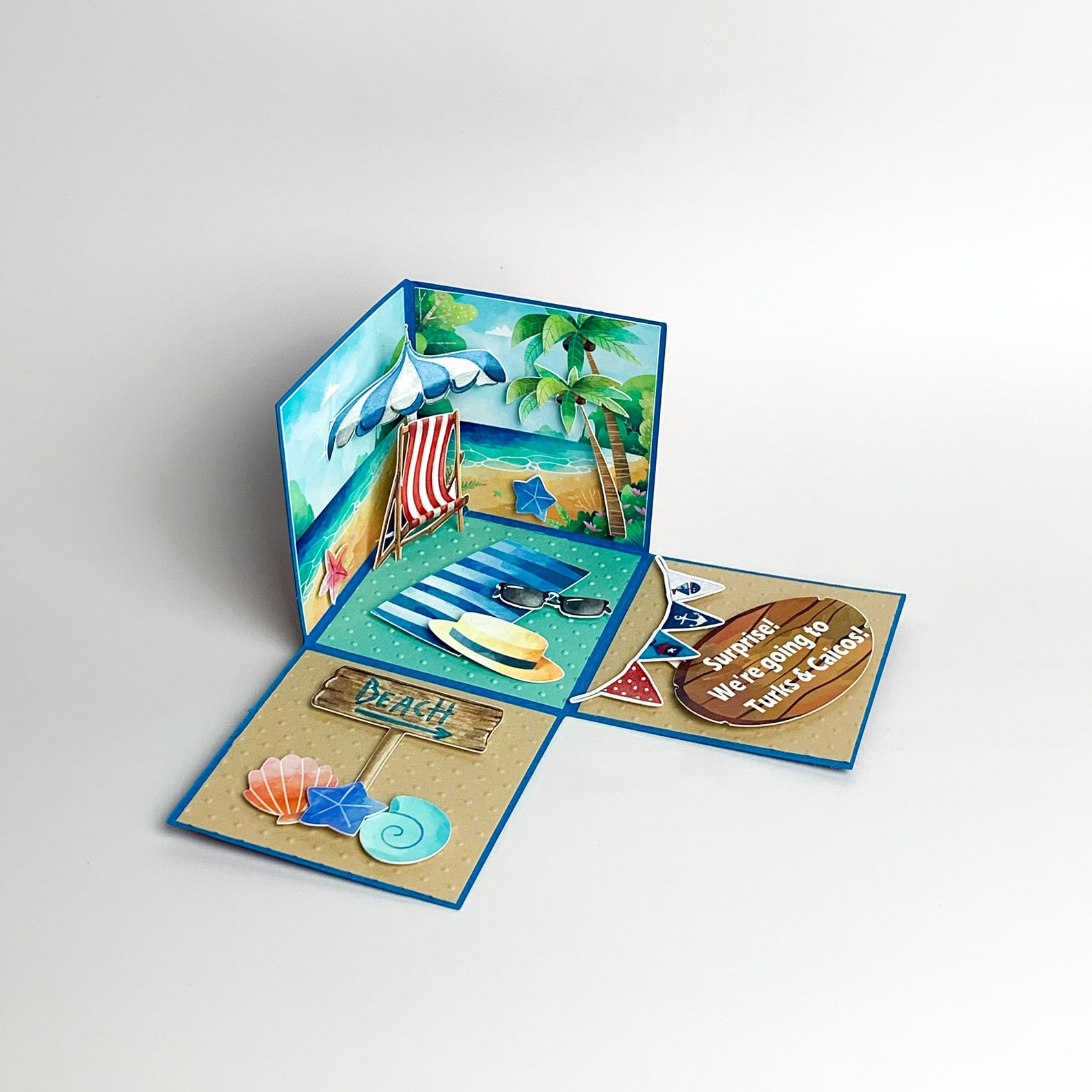 Surprise Beach Vacation Reveal Box: Island Travel Gift - Etsy