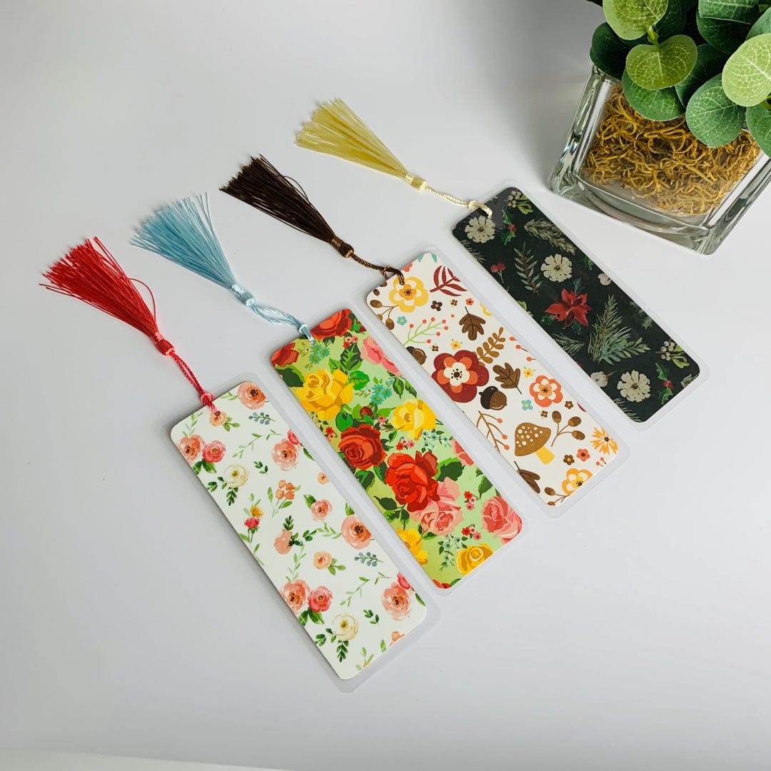 Laminated Bookmarks, Secret Santa Gift, Gift for Her, Book Lovers Gift ...