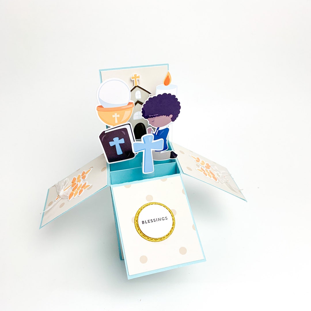 First Communion Card, First Communion Gift, First Communion Card for ...