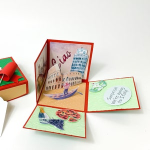 Italy Travel Reveal Box, Surprise We Are Going to Italy, Vacation ...