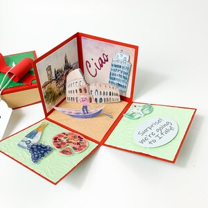 Italy Travel Reveal Box, Surprise We Are Going to Italy, Vacation ...