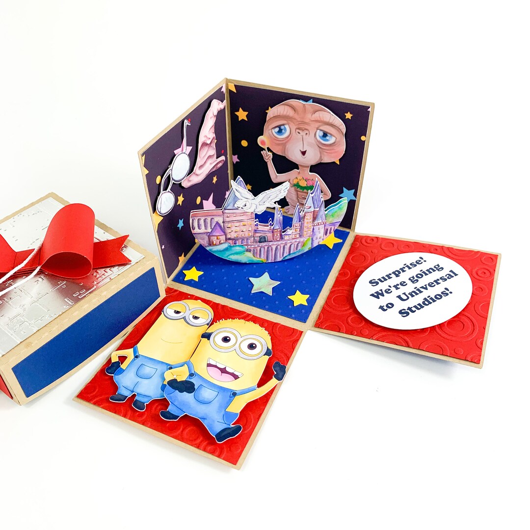 Travel Reveal Box: Vacation Surprise for Children - Etsy
