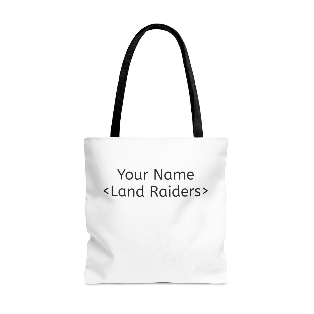 LR Customized Name, Class Color Tote Bag AOP - Etsy