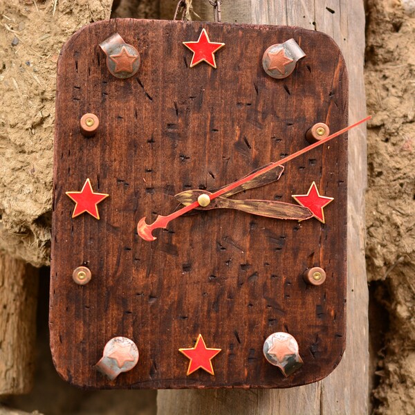 Bullet Clock - Etsy