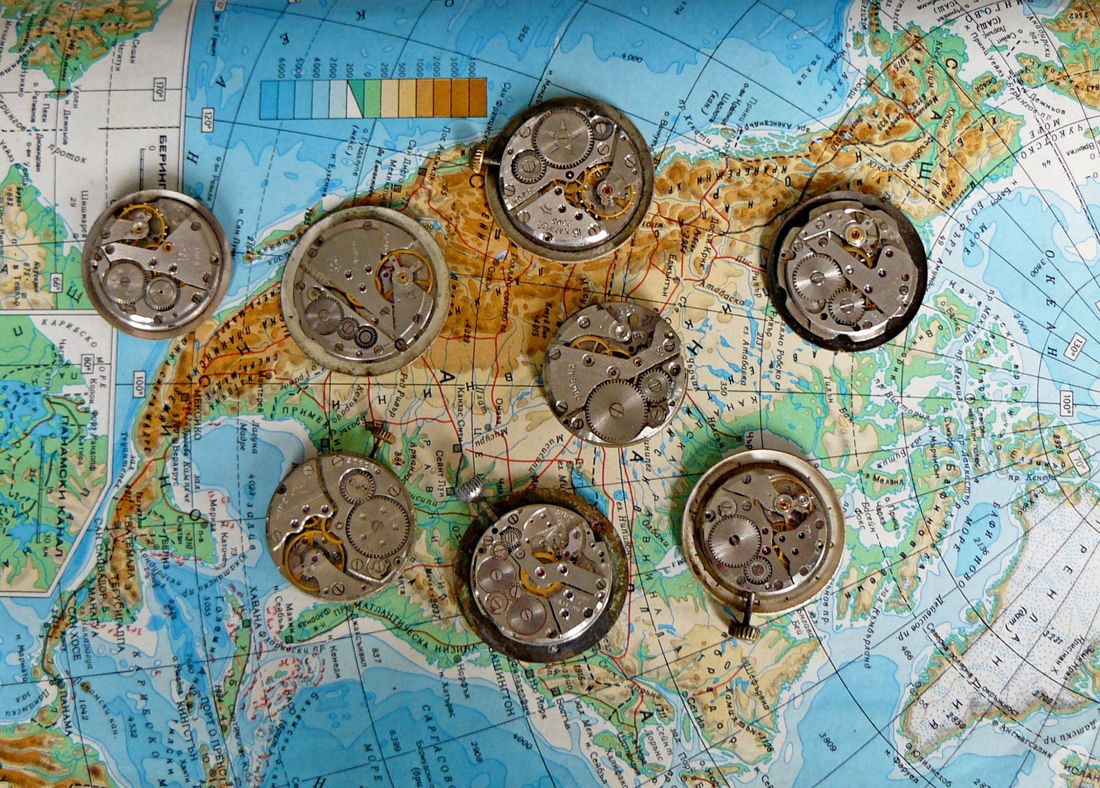 Steampunk Watch Movements,small Watch Movements,steampunk Parts ...