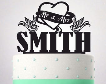 Tattoo cake topper | Etsy