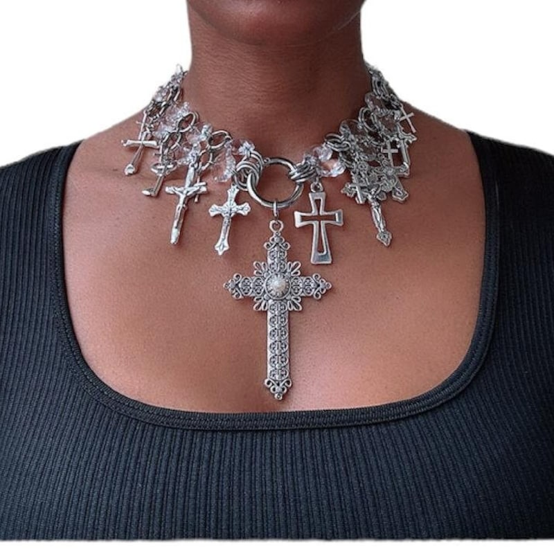 Chainmail Cross - Etsy