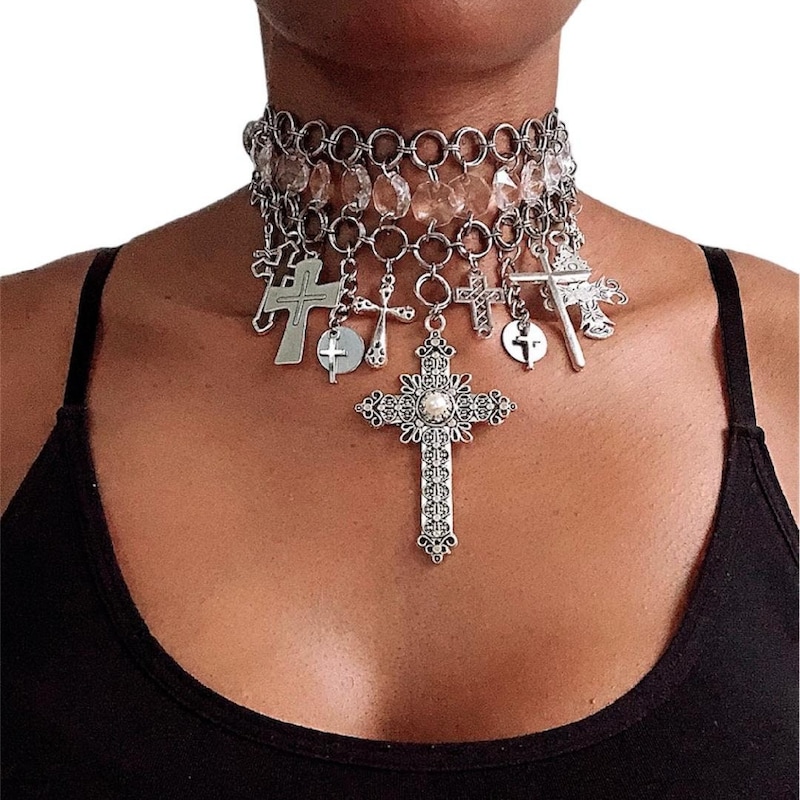 Chainmail Cross - Etsy