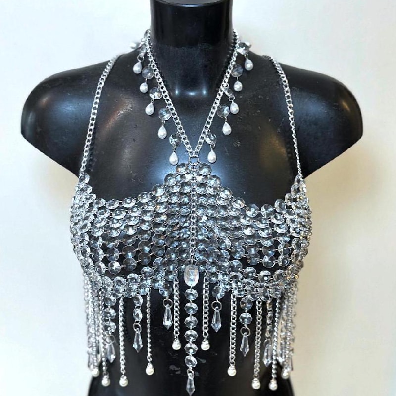 Beaded Bra - Etsy