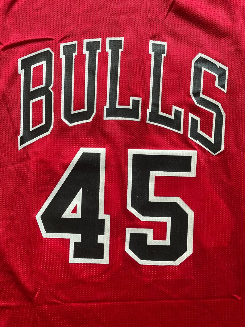 Vintage Michael Jordan No.45 Chicago Bulls Jersey - Etsy