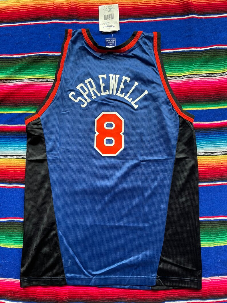 Vintage Latrell Sprewell New York Knicks Jersey - Etsy