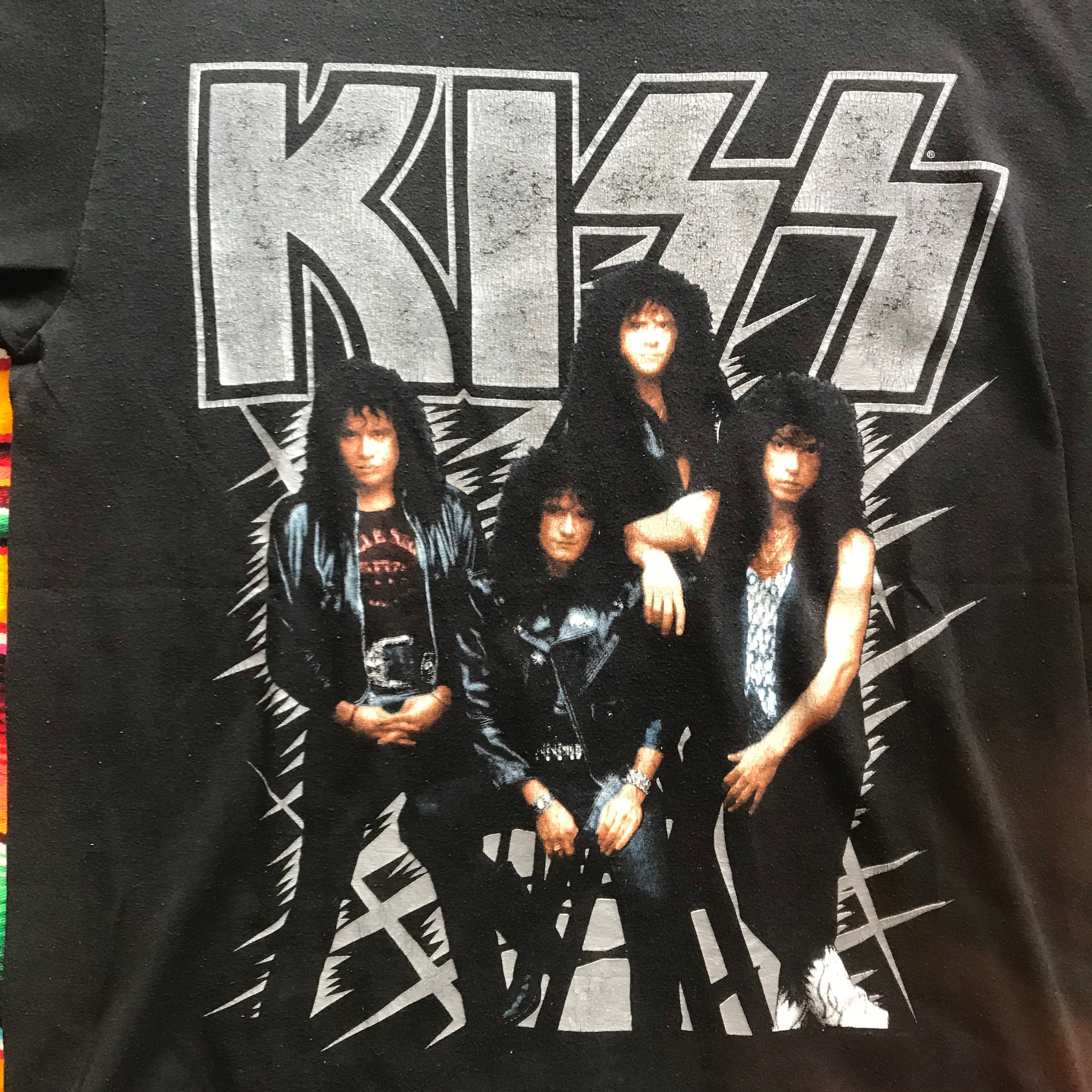 Vintage Kiss Hot in the Shade Tour T-shirt - Etsy