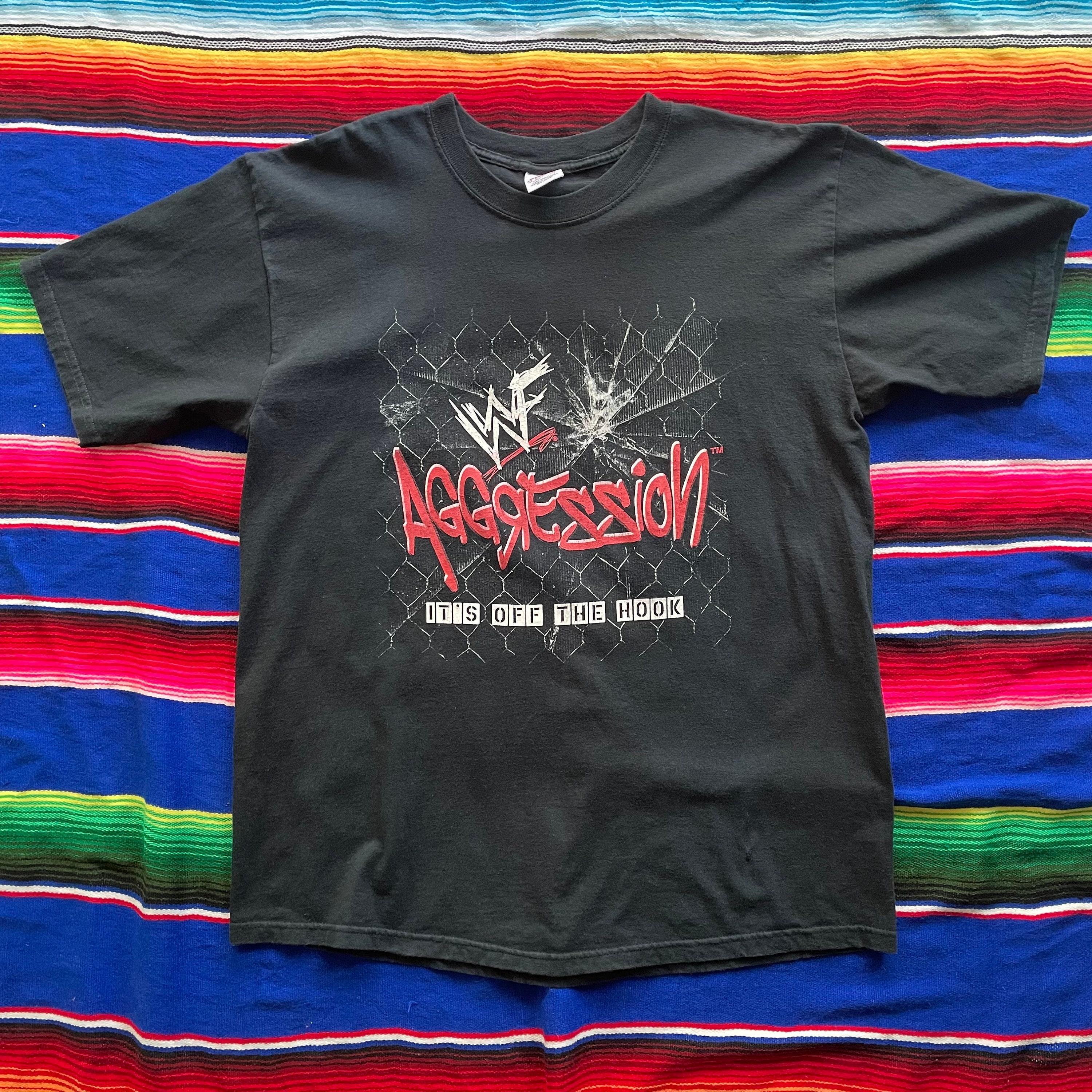 Vintage WWF Aggression Rap Album T-shirt - Etsy