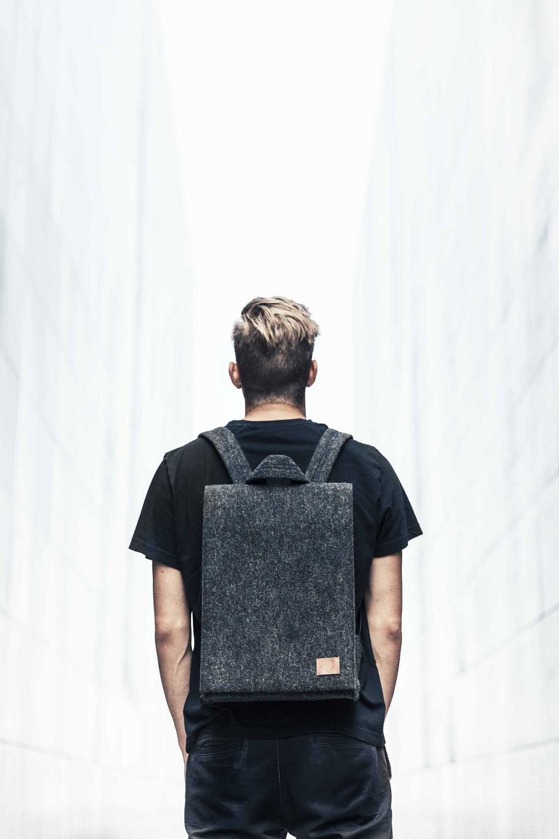 Backpack / Unisex Bag / Minimal Design / Laptop Bag / 17 Inch - Etsy