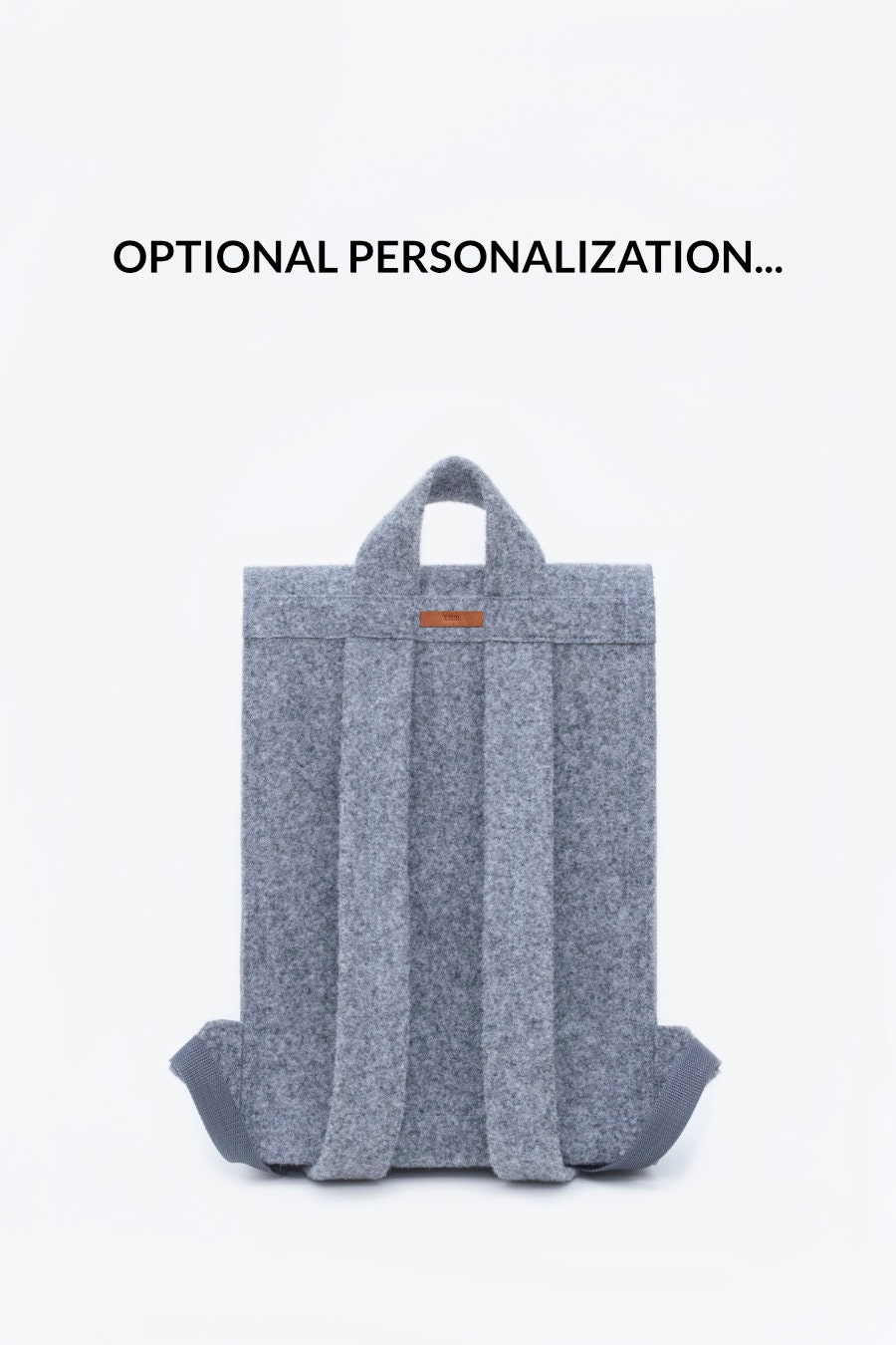 Backpack / MacBook Pro 16" / 17 Inch Bag / Laptop Bag / Felt Bag / Wool ...