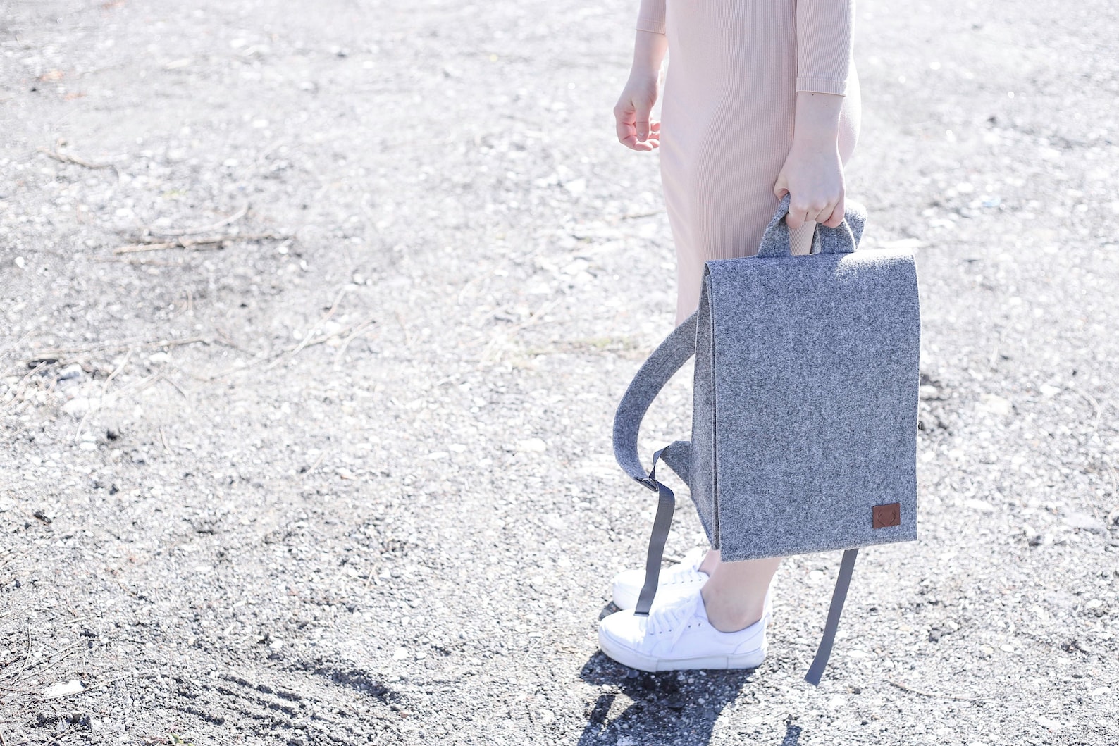 Backpack / MacBook Pro 16" / 17 Inch Bag / Laptop Bag / Felt Bag / Wool ...