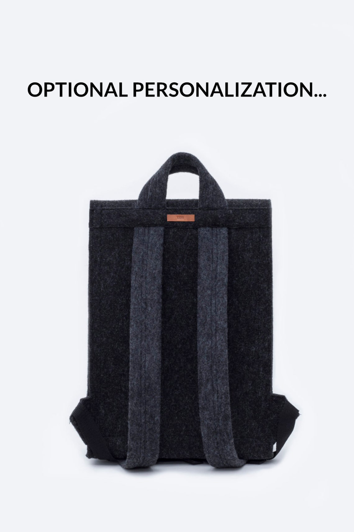 Backpack / Unisex Bag / Minimal Design / Laptop Bag / 17 Inch | Etsy