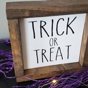 Halloween Sign, Holiday Sign, Farmhouse Sign, Rea Dunn Inspired Sign ...