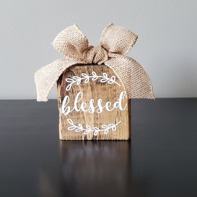 Blessed Sign - Etsy