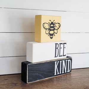 Be Kind Decor, Bee Decor, Tier Tray Decor, Home Decor, Shelf Decor ...