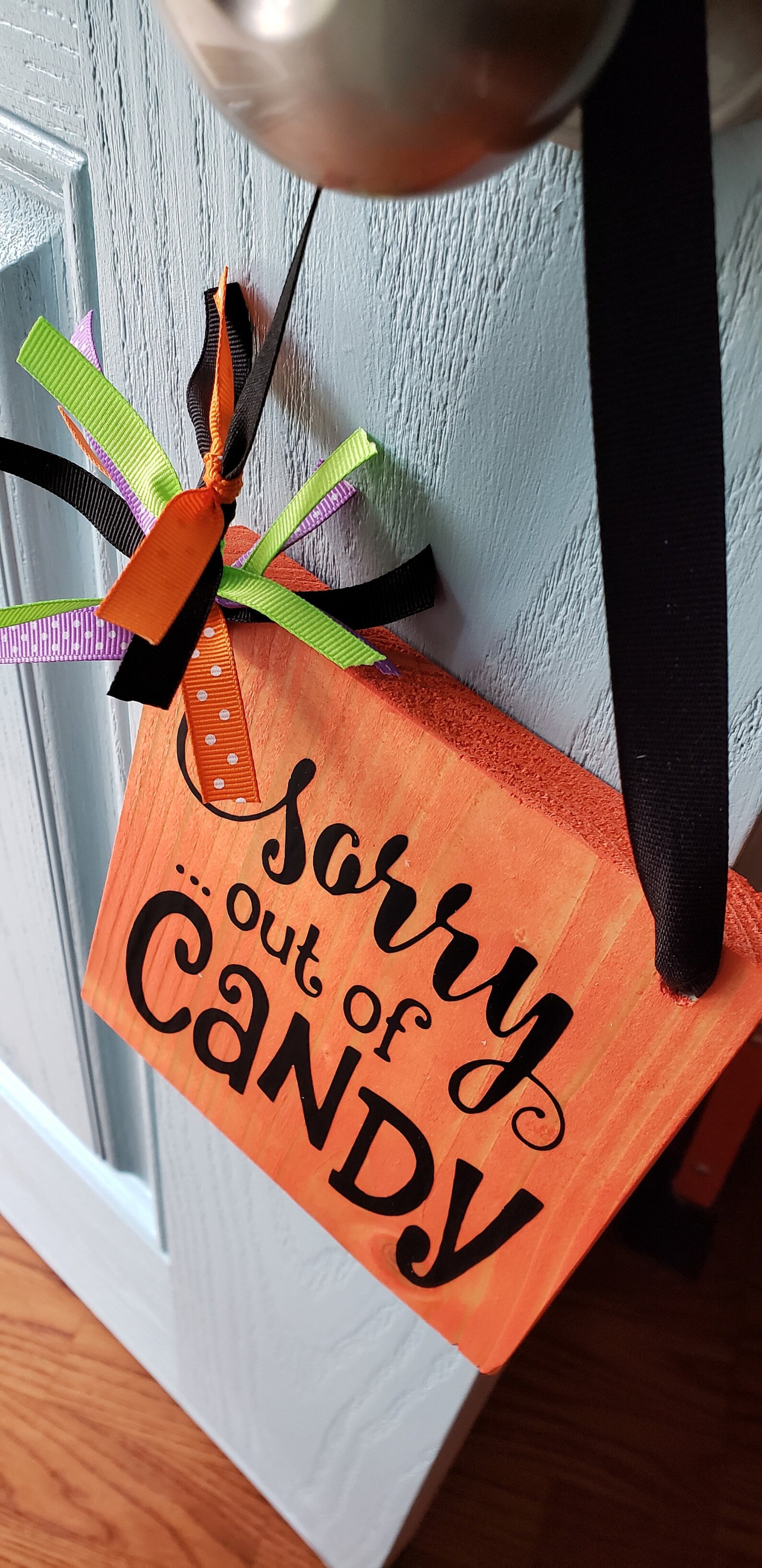 Out of Candy Halloween Sign Halloween Decor Fall Decor | Etsy
