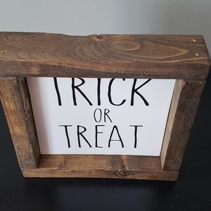 Halloween Sign, Holiday Sign, Farmhouse Sign, Rea Dunn Inspired Sign ...