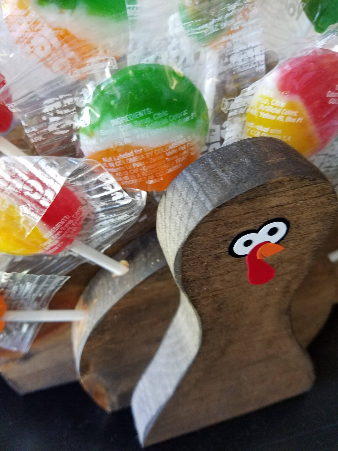The Original Turkey Sucker Holder Fall Decor Thanksgiving - Etsy