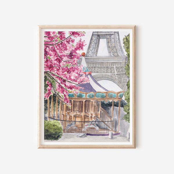 Carousel Print - Etsy